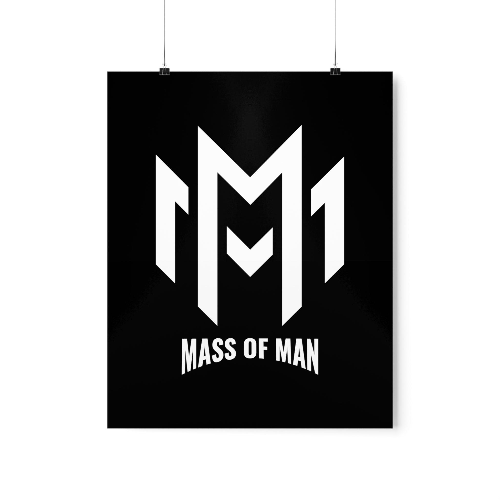 Mass Of Man Vertical Posters