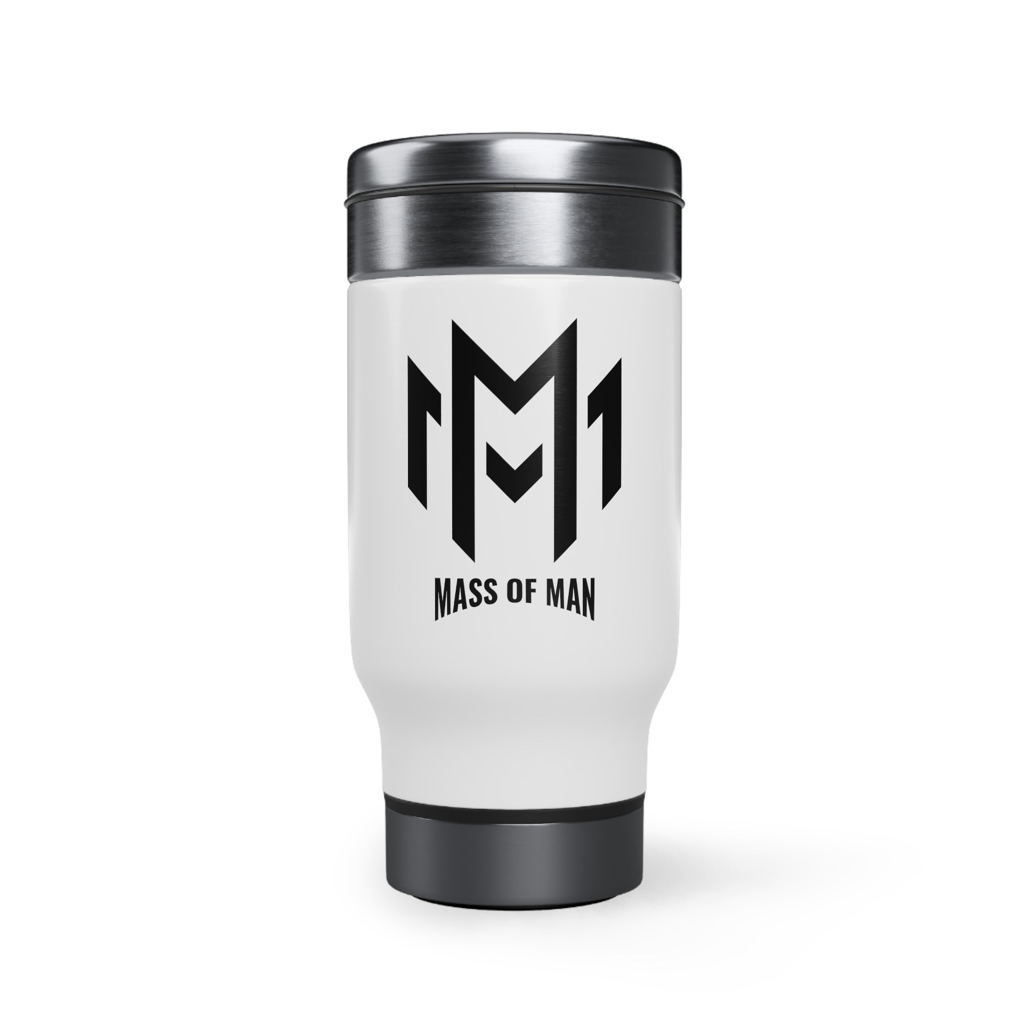 Mass of Man Stainless Steel Travel Mug with Handle, 14oz – Mass Of Man